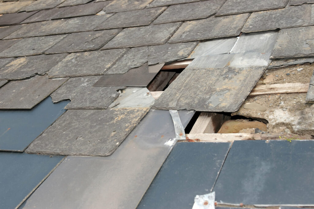 Common Roofing Storm Damage – Andrews Roofing